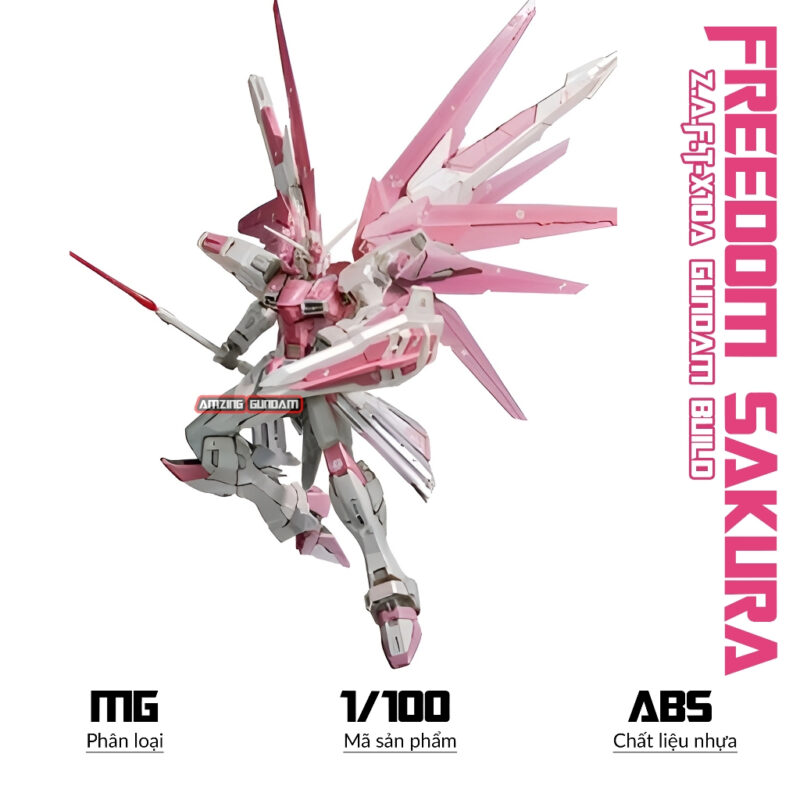 MG 1/100 FREEDOM SAKURA GUNDAM – gundamamazing.com