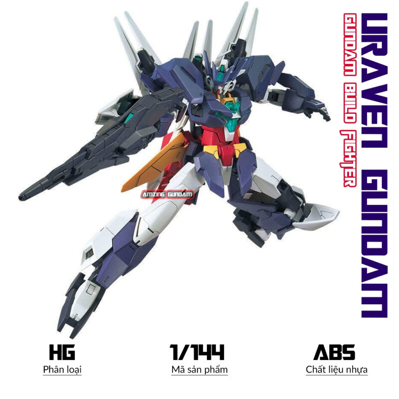 HG 1/144 GUNDAM URAVEN – gundamamazing.com
