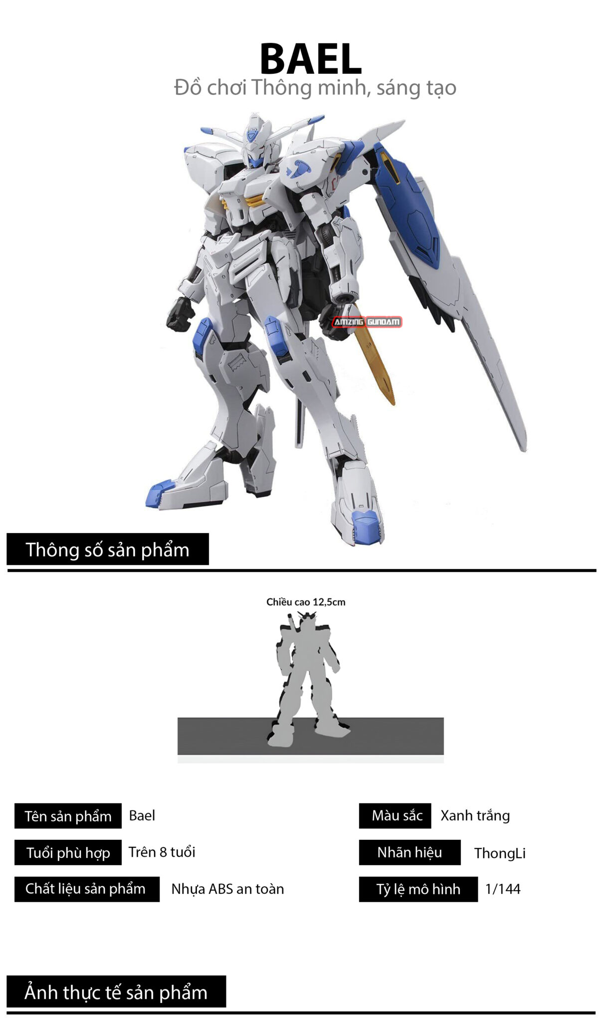 HG 1/144 GUNDAM BAEL – gundamamazing.com